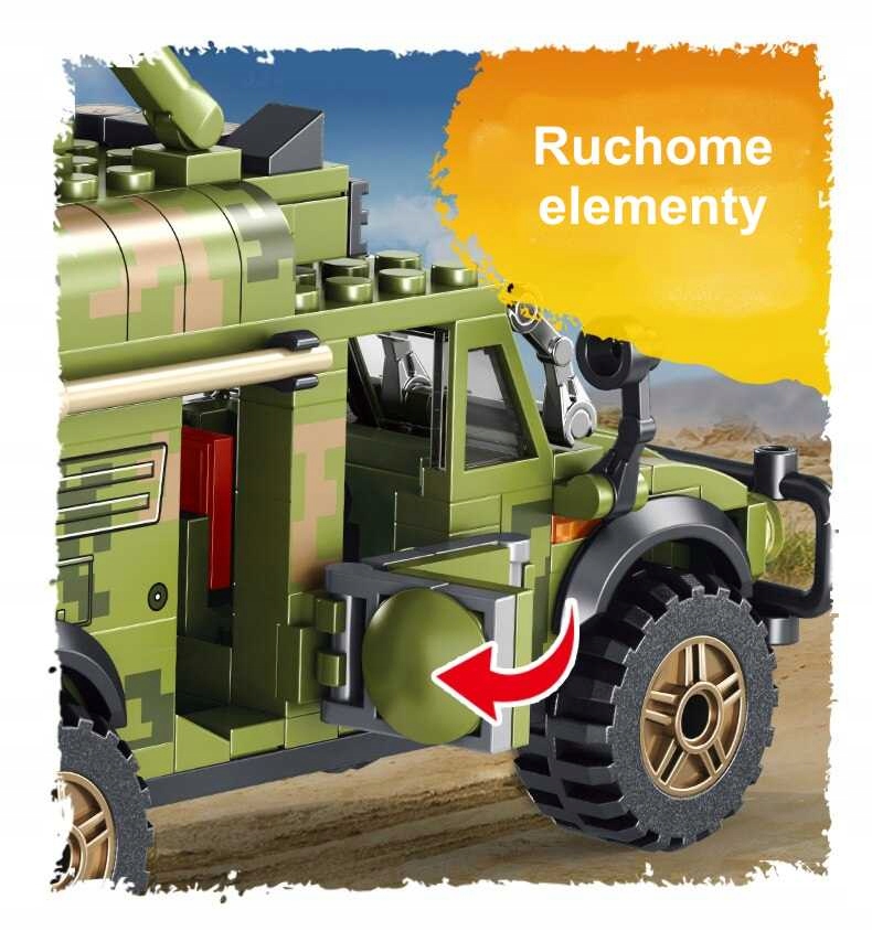 AUTO PANCERNE JEEP WOJSKO ARMIA FIGURKI - 10531480212 - oficjalne ...