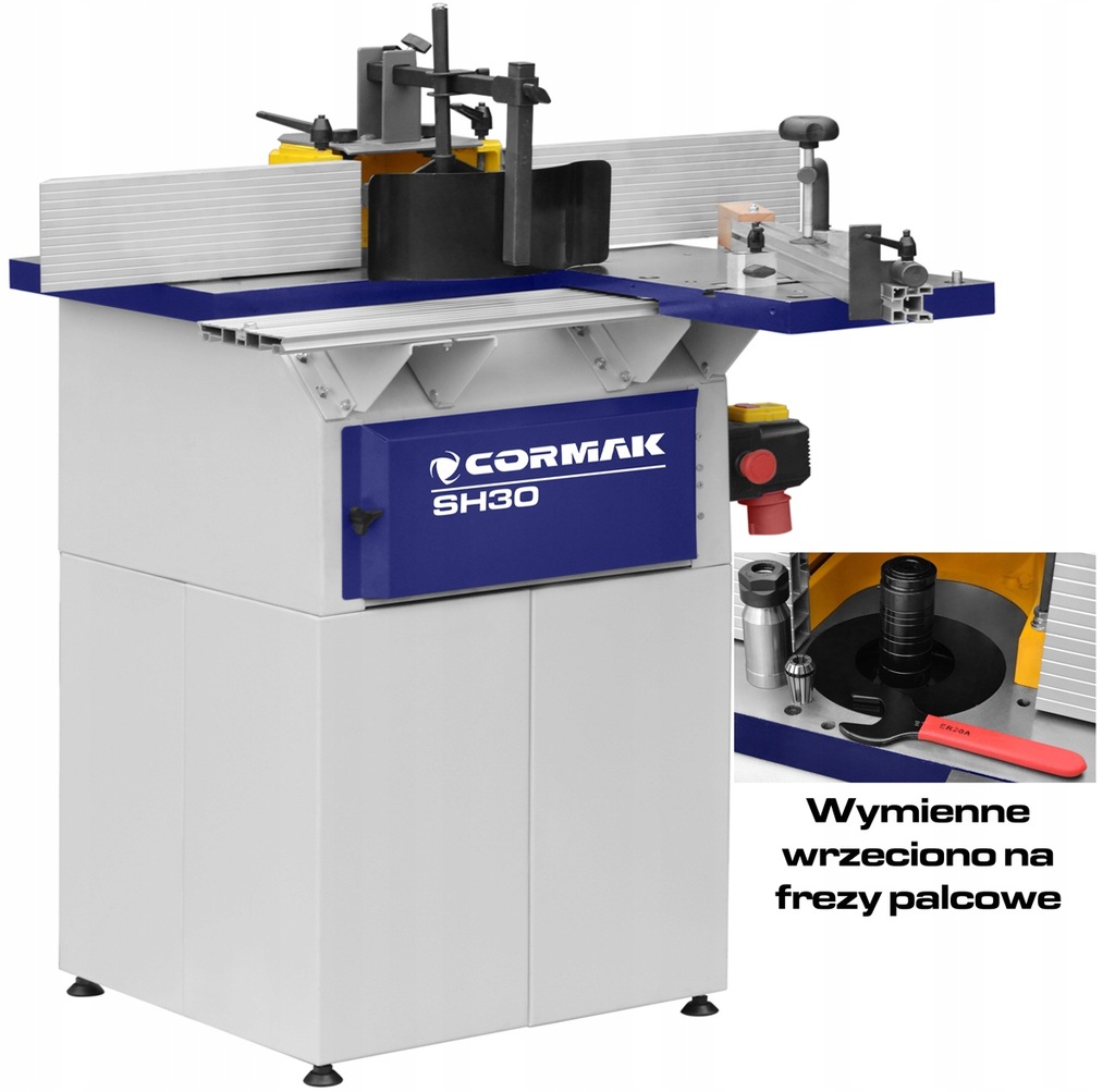 FREZARKA DOLNOWRZECIONOWA SH-30 230V do DREWNA - 10048815623 ...