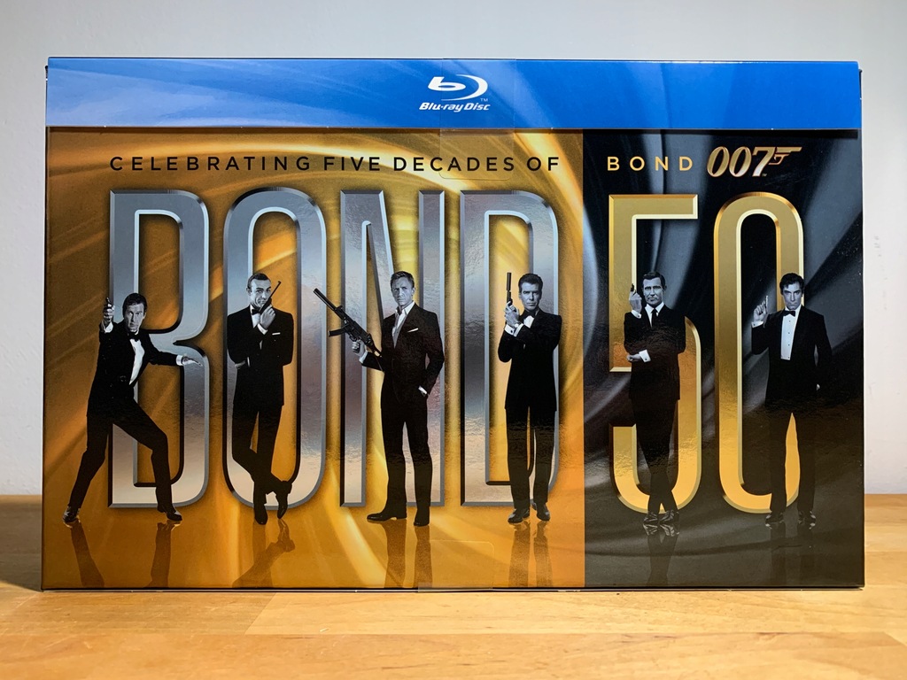 James Bond 50 lat - Zestaw filmów - 13194545319 - oficjalne archiwum ... James Bond 50 lat - Zestaw filmów - 13194545319 - oficjalne archiwum ...