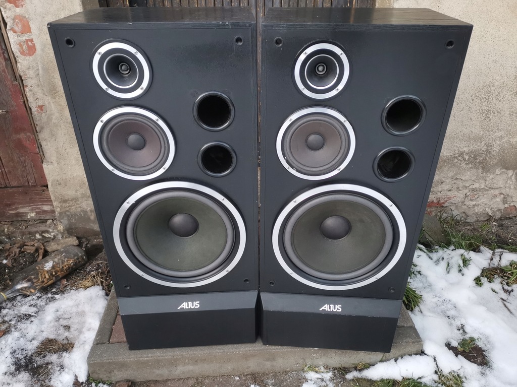 Kolumny Altus 300 po regeneracji głośników - 13262909167 - oficjalne ...