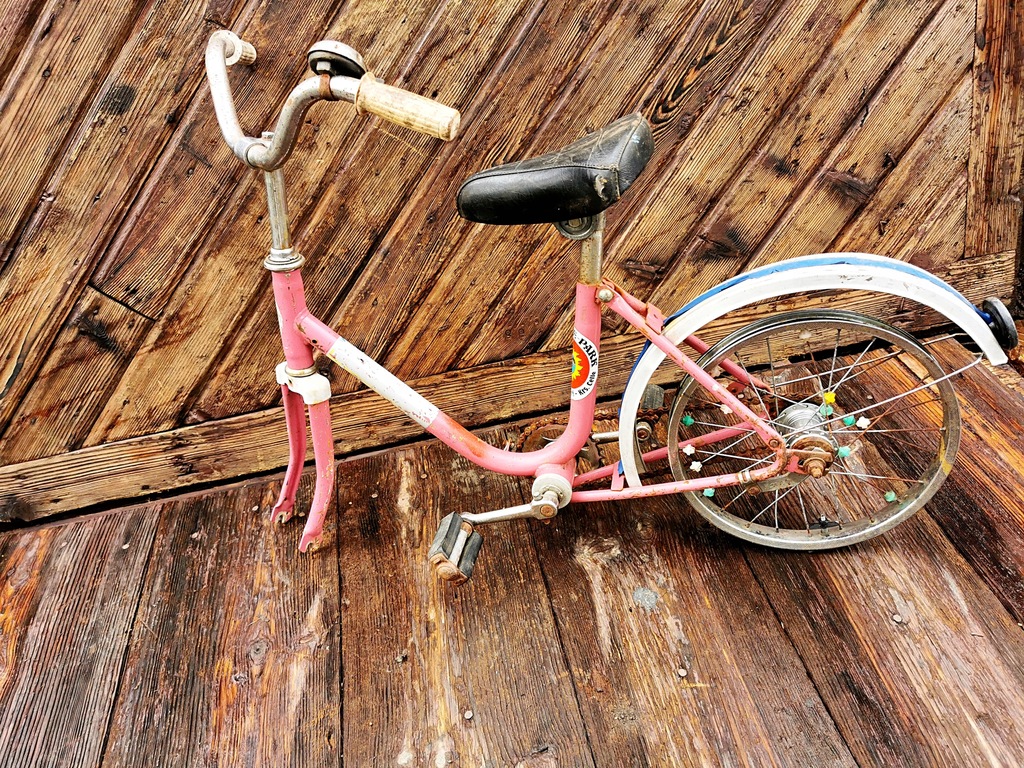 Stary rower FSM ROMET Pelikan klasyk retro PRL - 11625429488 ...