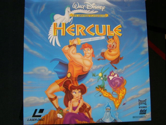 Disney Hercules LASER DISC!!! - 11456482102 - oficjalne archiwum Allegro