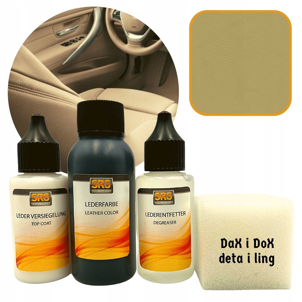 FARBA RENOWACJI SKÓRY TAPICERKI BMW Dakota beige - 15032610803 ...