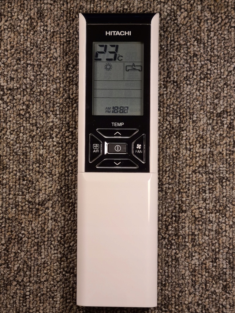 Pilot klimatyzacji HITACHI - 13564255790 - oficjalne archiwum Allegro