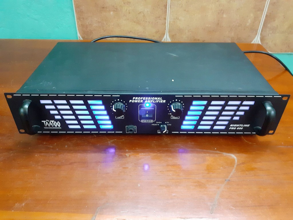 Wzmacniacz mocy - McTaatoo Nightline Pro 600 - 12937416905 - oficjalne ...
