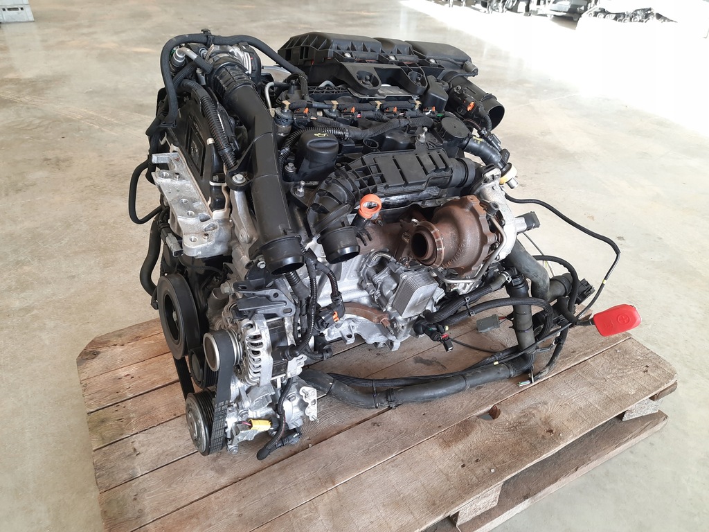 PEUGEOT CITROEN DS 1.5 HDI SILNIK KOMPLETNY DV5RC - 13145263645 ...