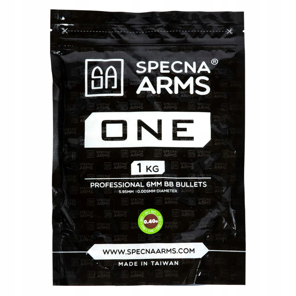 KULKI ASG PRECYZYJNE ONE BIO AMUNICJA AIRSOFT 0,40G 1KG SPECNA ARMS BIAŁE - 14577550067 ...