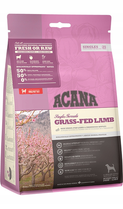 ACANA ACANA Grass-fed jagnięcina 340g - 12702236241 - oficjalne archiwum Allegro