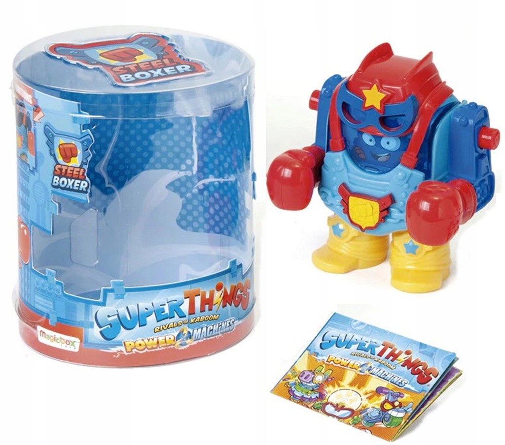 Super ZINGS THINGS POWER BOT + FIGURKA SERIA 7 - 10248622591 ...