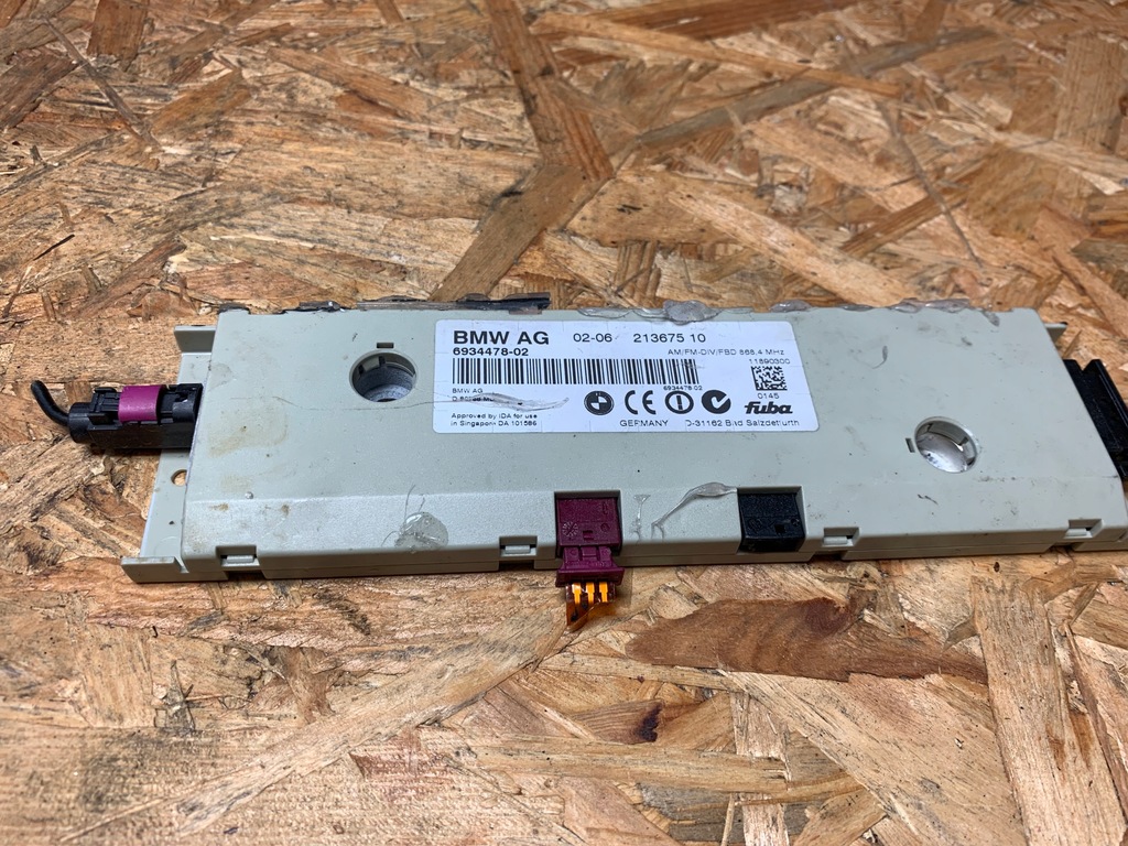BMW E61 MODUL WZMACNIACZ ANTENA DIVERSITY 6934478 - 12099597078 ...