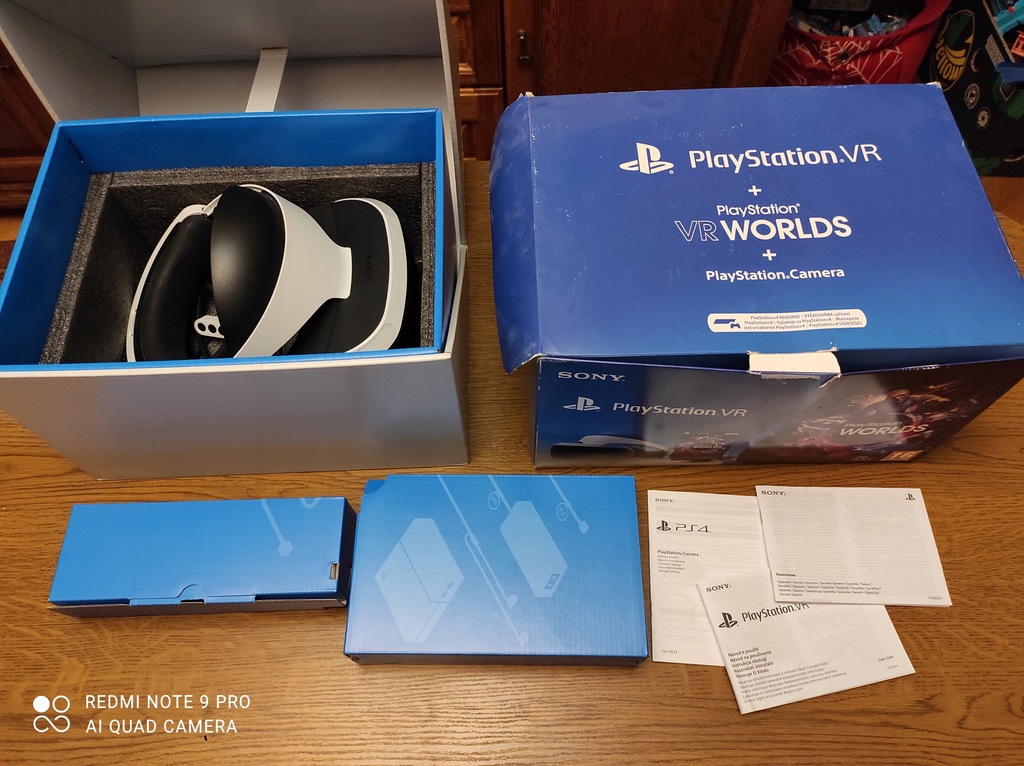 Gogle PlayStation VR CUH ZVR1 + PS Camera V2 - 12375578637 - oficjalne archiwum Allegro