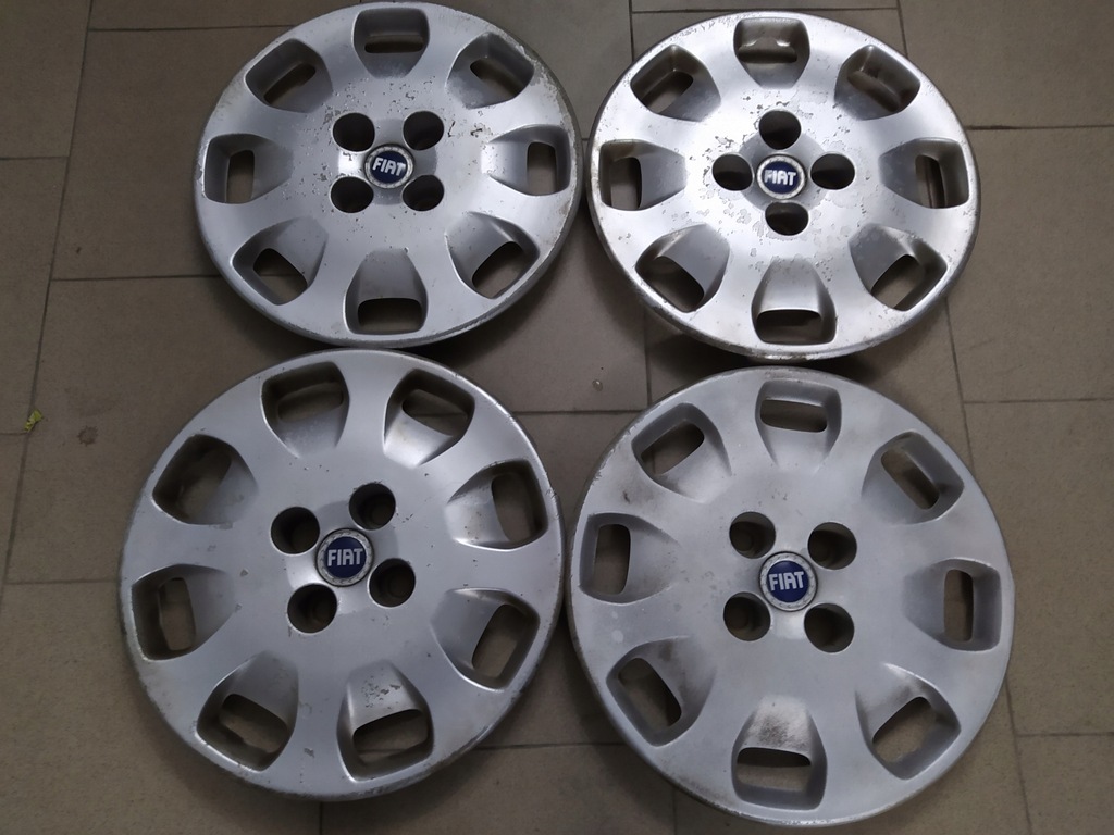 KOŁPAKI DEKLE FIAT ORYGINAŁ 14 nr 46760306 - 13221583789 - oficjalne ...