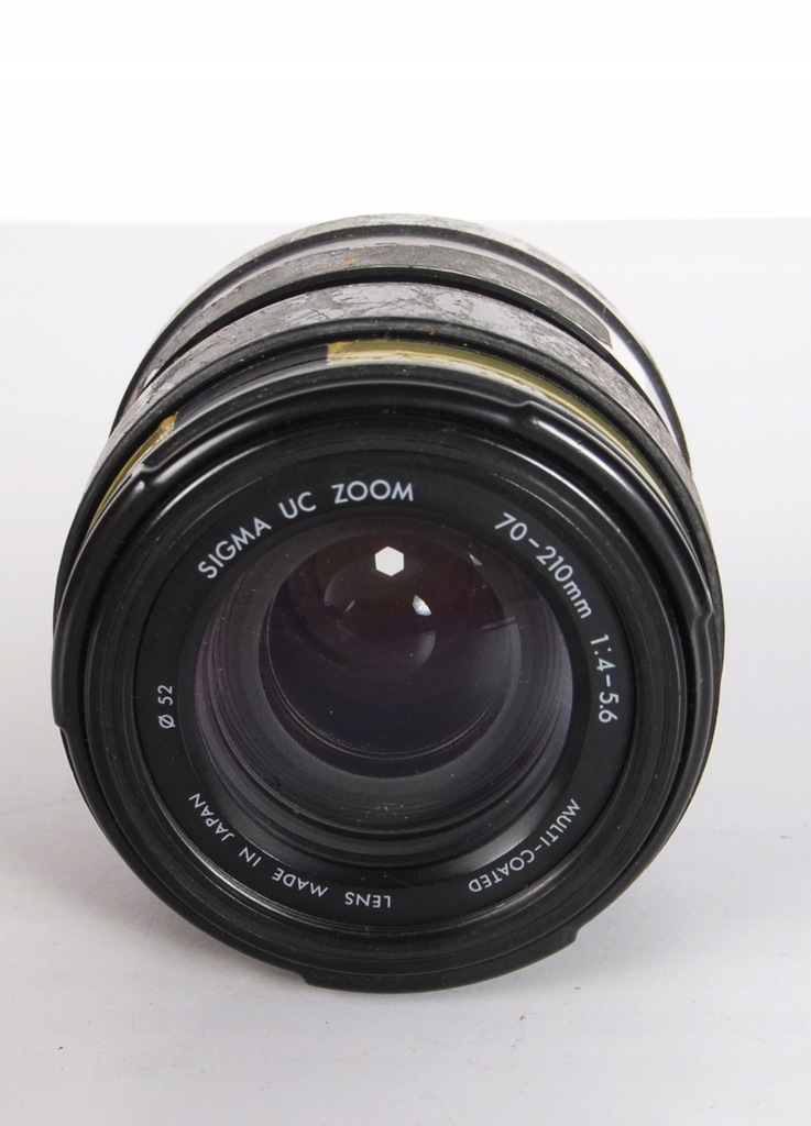 OBIEKTYW SIGMA UC ZOOM 70-210 mm 1:4-5.6 - 11311684068 - oficjalne archiwum Allegro