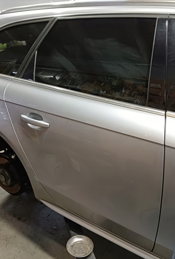 DRZWI PRAWE PRAWY TYŁ TYLNE AUDI A4 B8 LIFT LZ7G KOMBI AVANT ...