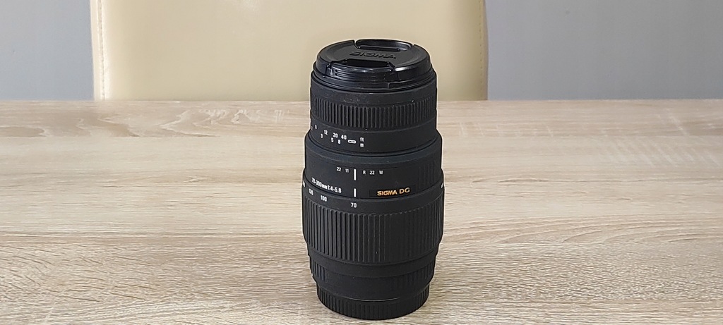 Sigma DG 70~300 mm 1:4 -5,6 AF M Marco 58 Lens made in Japan - 15354750742 - oficjalne archiwum ...