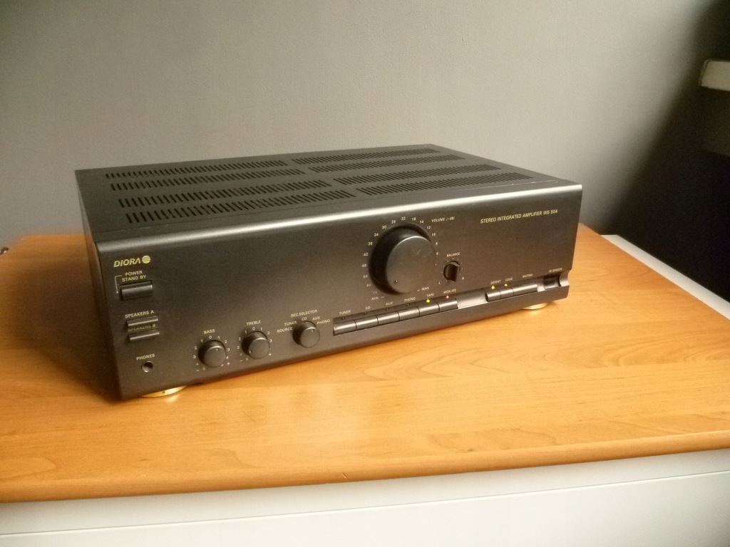 WZMACNIACZ DIORA WS 504 MAGICZNA MOC PIĘKNIE GRA ! - 9498644425 - oficjalne archiwum Allegro