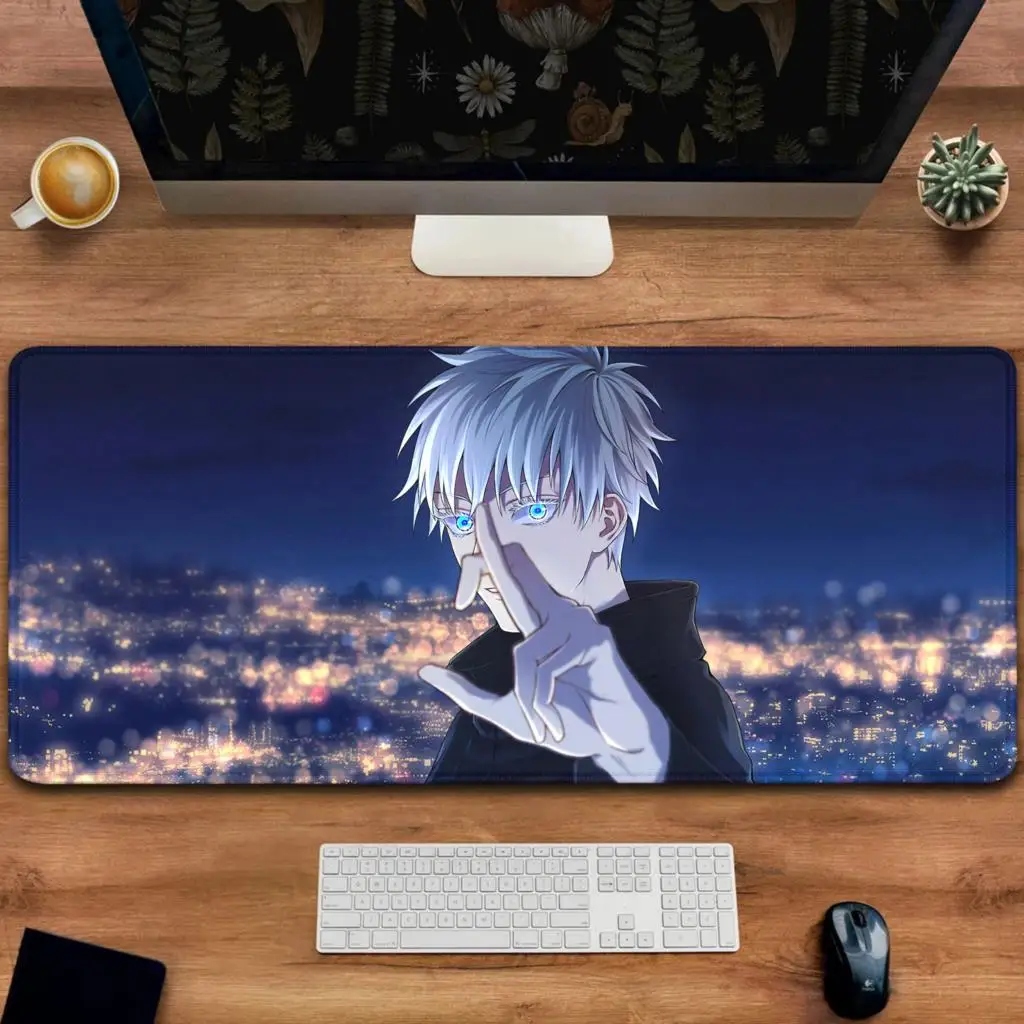 Jujutsu Kaisen Mouse Pad Sakuna,Satoru Gojo Manga Mousepad Desk Mat Pad ...