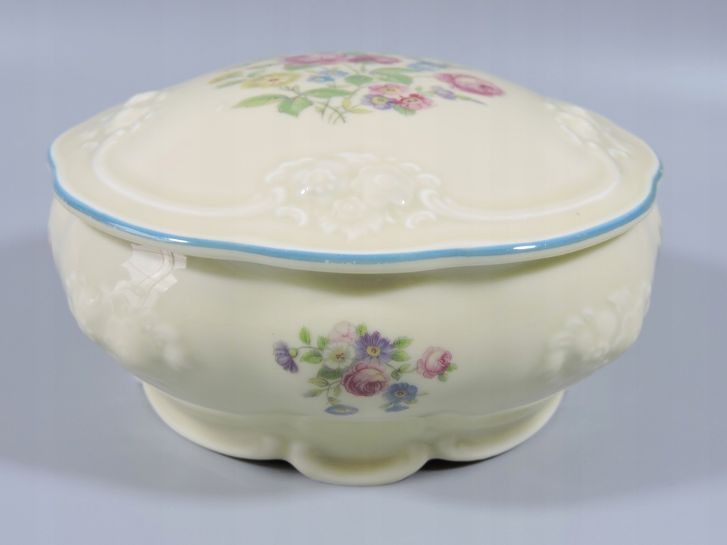 Puzdro Thomas Ivory Dralle kwiaty antyk 1920 ecru - 12660771234 ...