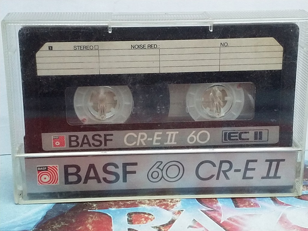BASF CR-E II 60 - kaseta magnetofonowa - 12255543691 - oficjalne archiwum Allegro
