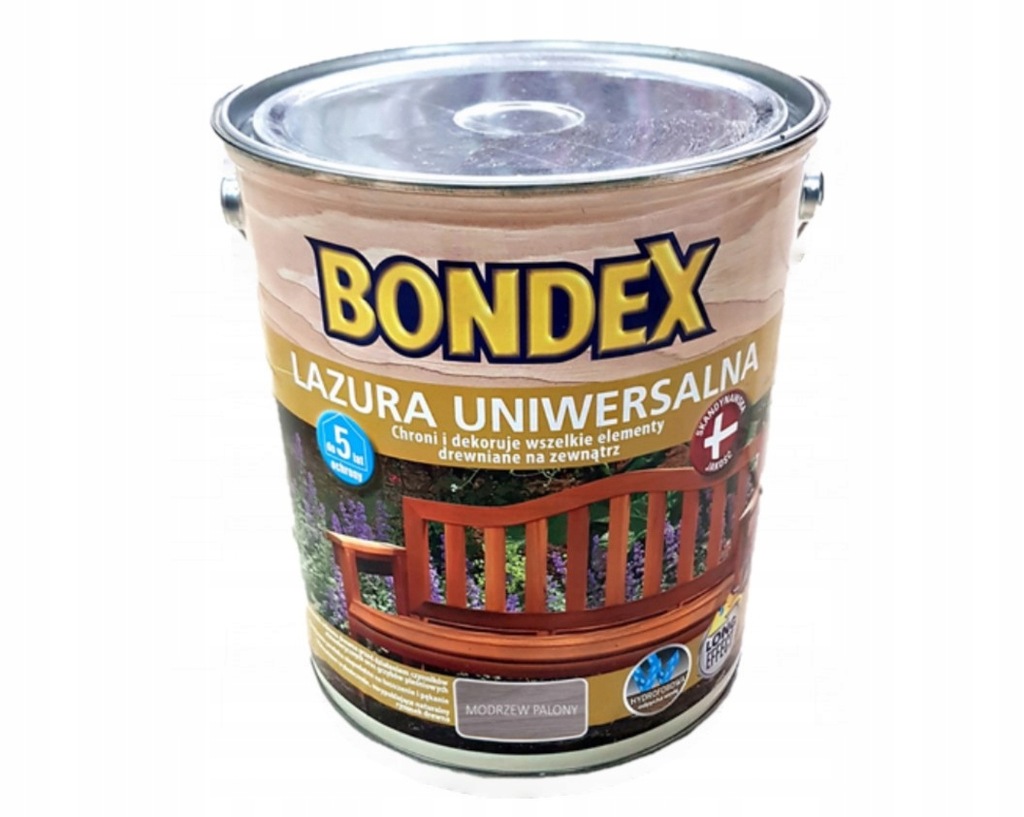BONDEX LAZURA UNIWERSALNA 5L MODRZEW PALONY 5 LAT - 10848280671 ...