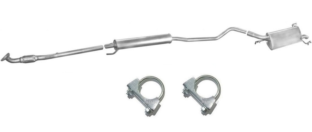 OPEL CORSA C 1.0 1.2 KOMPLETNY UKŁAD WYDECHOWY - 7525425629 - oficjalne ...