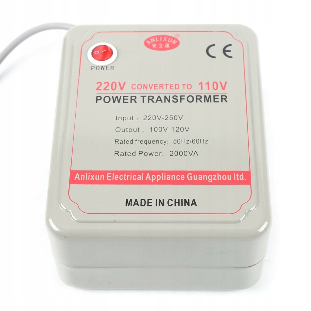 Transformator 220V-250V na 110V-120V (1000W) - 11947461811 - oficjalne ...