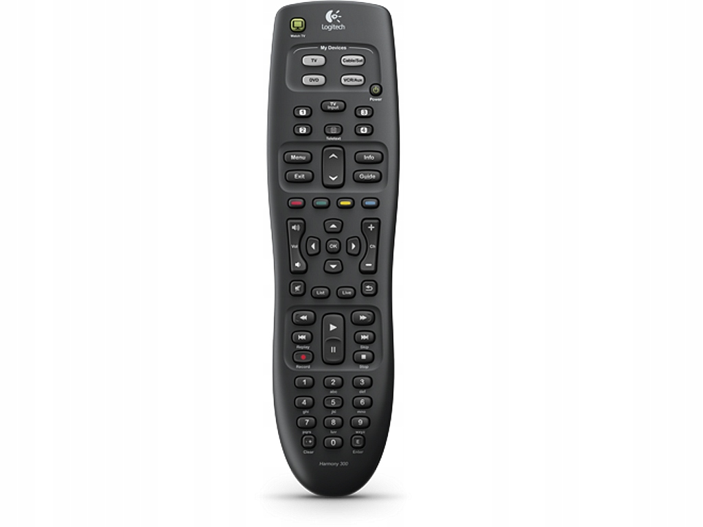 Pilot uniwersalny Logitech Harmony 300 - 14105238435 - oficjalne ...