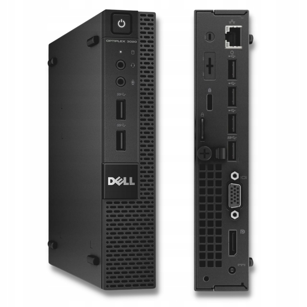 Mały Mini Komputer PC Dell Optiplex 3020 Micro Intel i3 16GB 256SSD ...