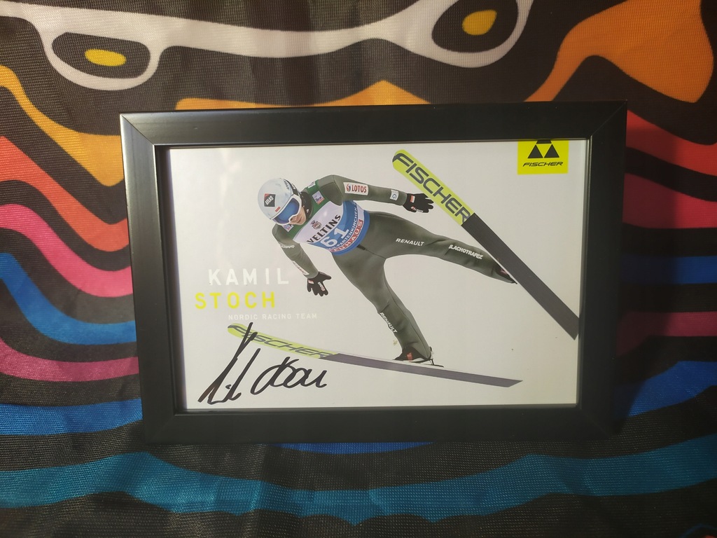 KAMIL STOCH zdjęcie + AUTOGRAF unikat!!! - 13108949069 - oficjalne ...