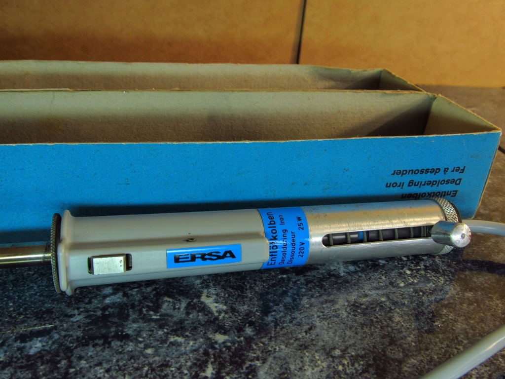 Rozlutownica ERSA 25W 220V z popką ssąca Unikat - 11572912769 ...