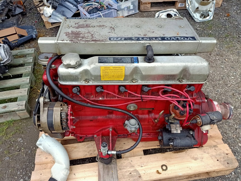 silnik stacjonarny VOLVO PENTA B30 kompletny - 12577174700 - oficjalne ...