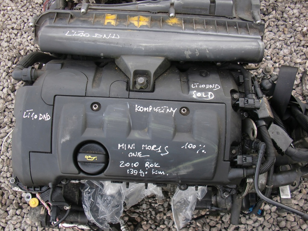 Silnik kompletny Mini Cooper One 1.4 VTI N12B14AA - 12883174714 ...