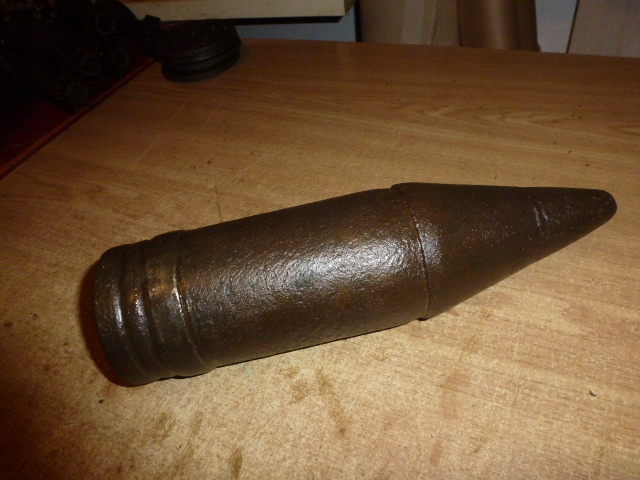 Niemiecki pocisk ppanc.7,5cm. - 12170533884 - oficjalne archiwum Allegro