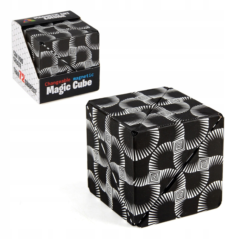 Fidget Cube Magic Cube Kostka Antystresowa Odstresowująca Magnetyczna C ...