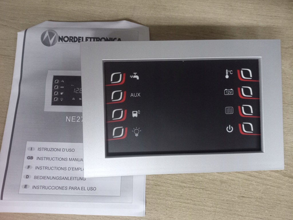 Panel dotykowy NORDELETTRONICA NR274 - 13140454271 - oficjalne archiwum Allegro