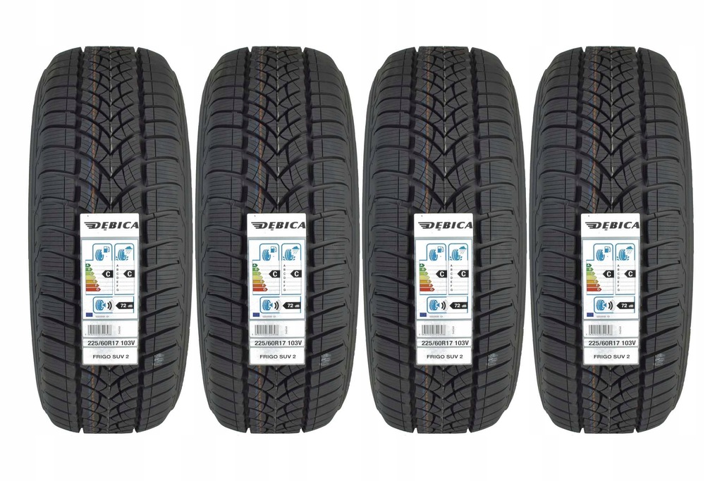 4 Opony zimowe 225/60R17 Dębica Frigo SUV 2 - 8230018940 - oficjalne archiwum Allegro