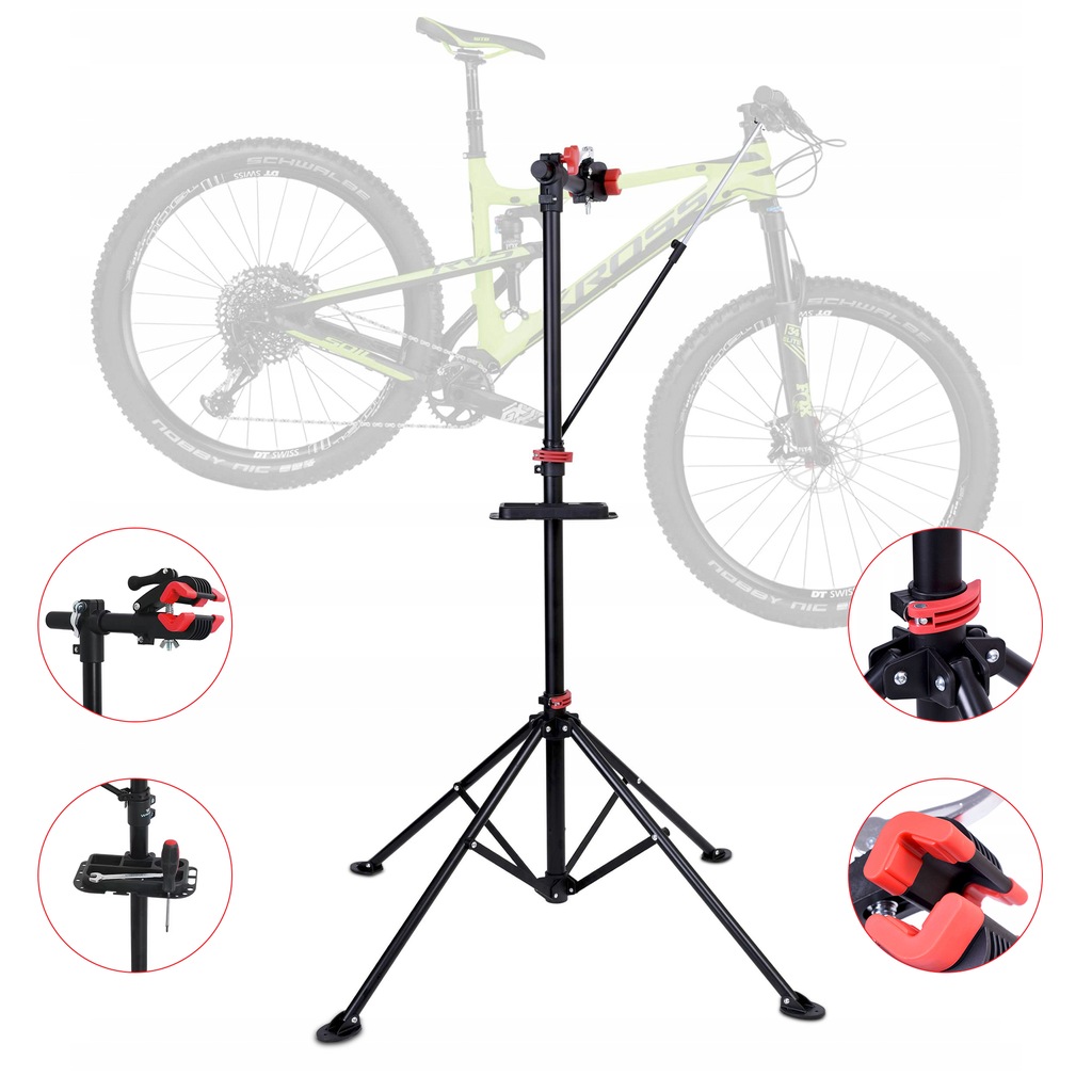 DUŻY STOJAK SERWISOWY NAPRAWCZY NA ROWER UCHWYT - 13625876703 - oficjalne archiwum Allegro