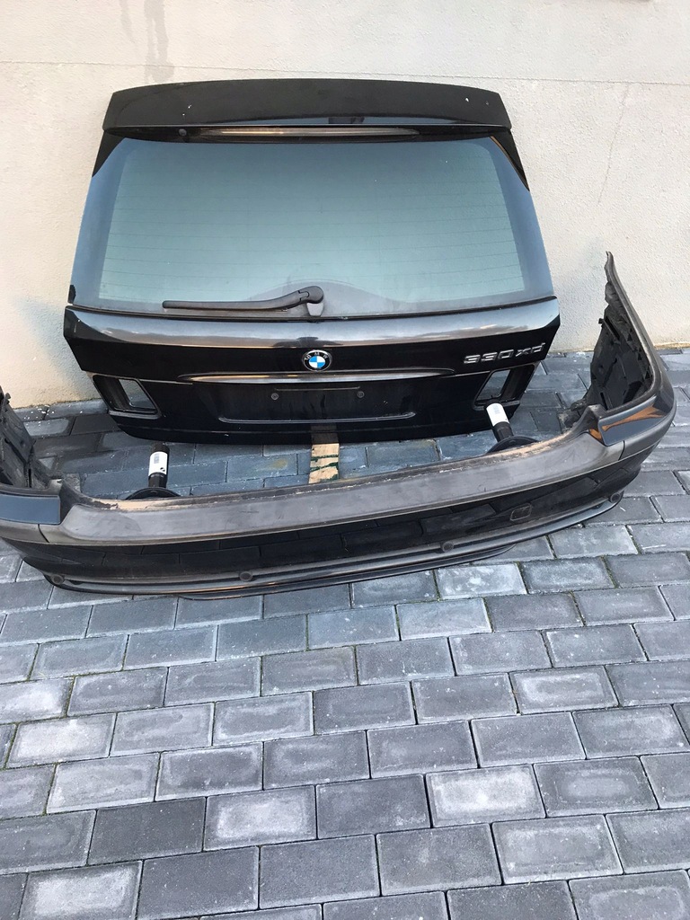 zderzak bmw e46 kombi mpakiet black sapphire tył - 13189287456 - oficjalne archiwum Allegro