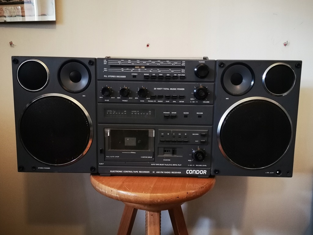 magnetofon CONDOR okazja - 12070893485 - oficjalne archiwum Allegro