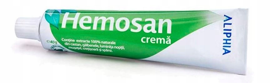 ALIPHIA HEMOSAN krem na hemoroidy 40g - 13756916320 - oficjalne ...