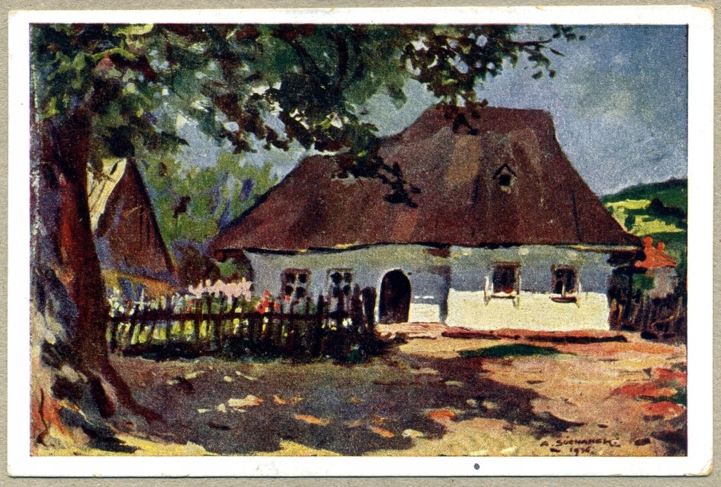 Maków. Obraz A. Suchanek "Lato", 1942 r. - 12689657320 - oficjalne ...