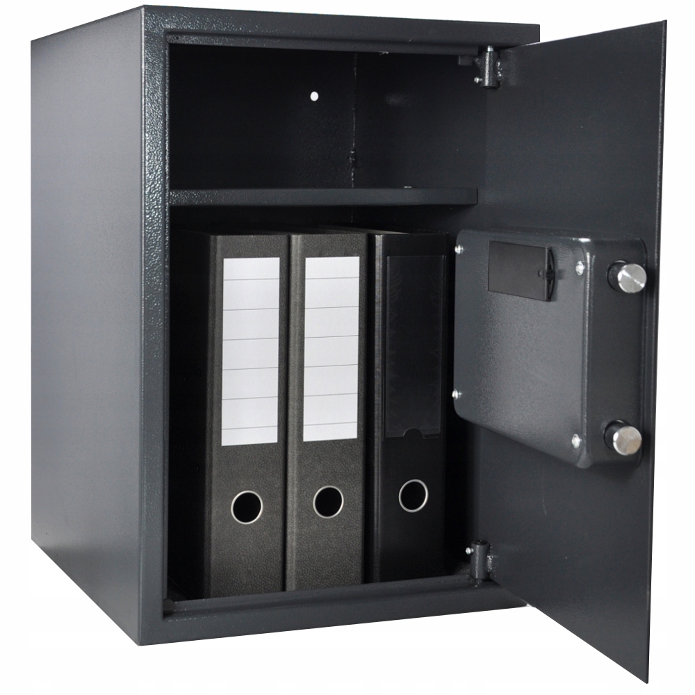 Sejf BIUROWY na segregatory dokumenty + SZYFR KOD - 10034627302 ...