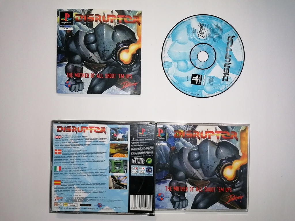 DISRUPTOR PSX PS1 - 12050234635 - oficjalne archiwum Allegro