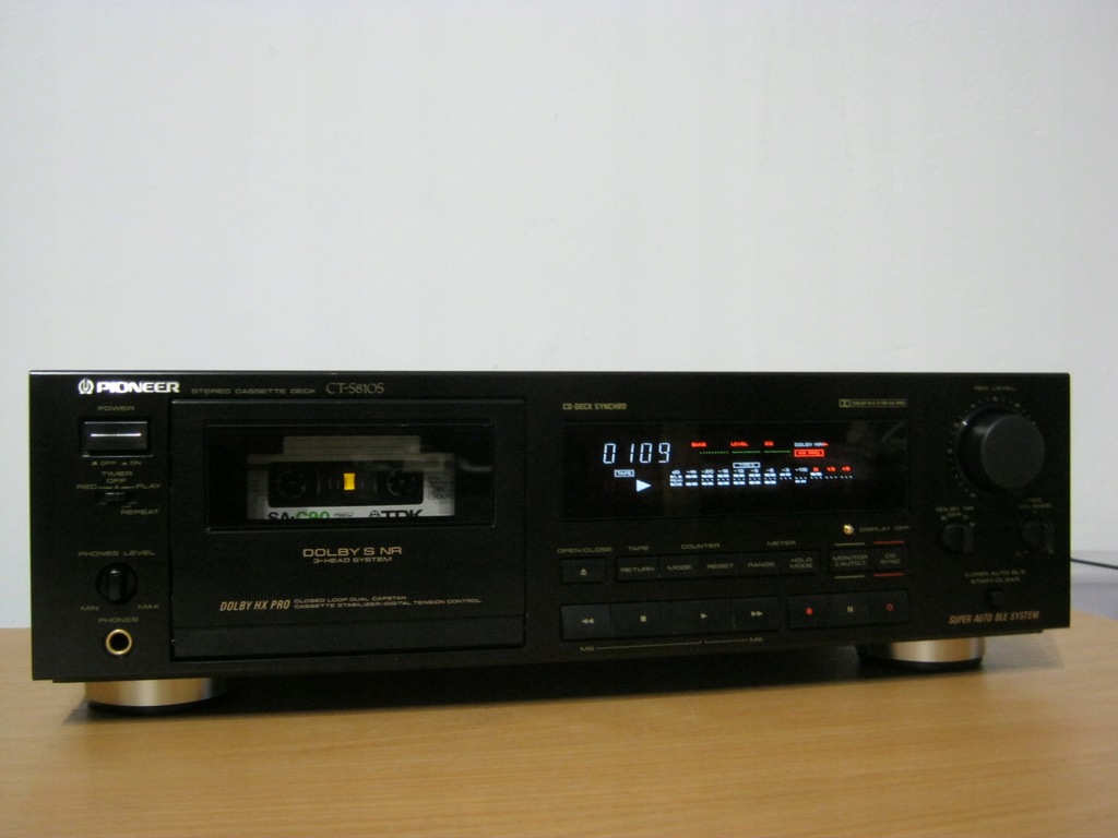 PIONEER CT S 810 S - 3 HEAD 100 % ORG. DOLBY B C S - 14997489144 ...