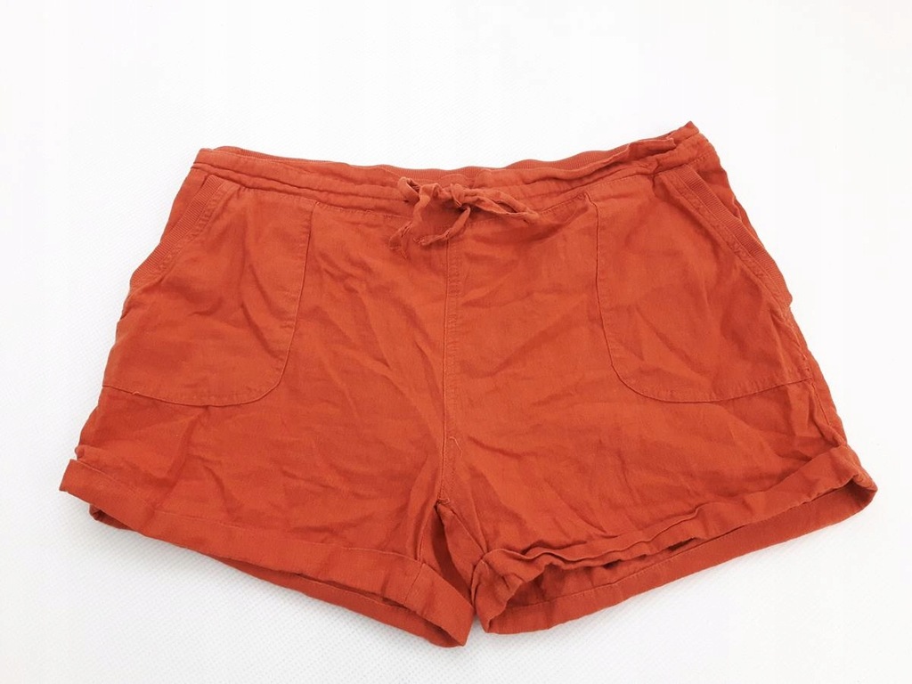 INDIGO ROC lniane KRÓTKIE SPODENKI na lato _ 46 - 13816990494 ...