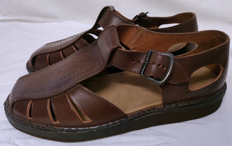 Buty męskie PRL sandały CEBO skórzane - 12682621952 - oficjalne ...