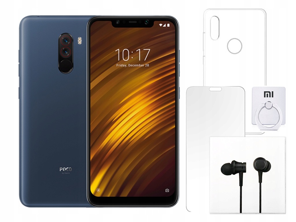 Xiaomi POCOPHONE F1 Niebieski 128/6GB GLOBAL PL EU - 7549821732 ...