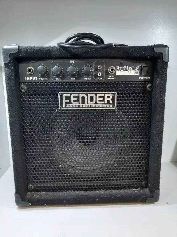 FENDER RUMBLE 15 V2 WZMACNIACZ BASOWY - 12753189652 - oficjalne ...