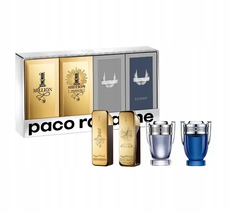 PACO RABANNE TRAVEL RETAIL EXCLUSIVES ZESTAW 4X5ML - 12725281243 ...