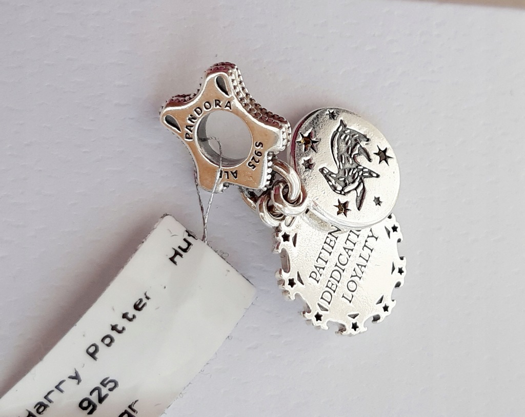 PANDORA Oryginalna Charms Harry Potter HUFFLEPUFF - 12274846610 ...
